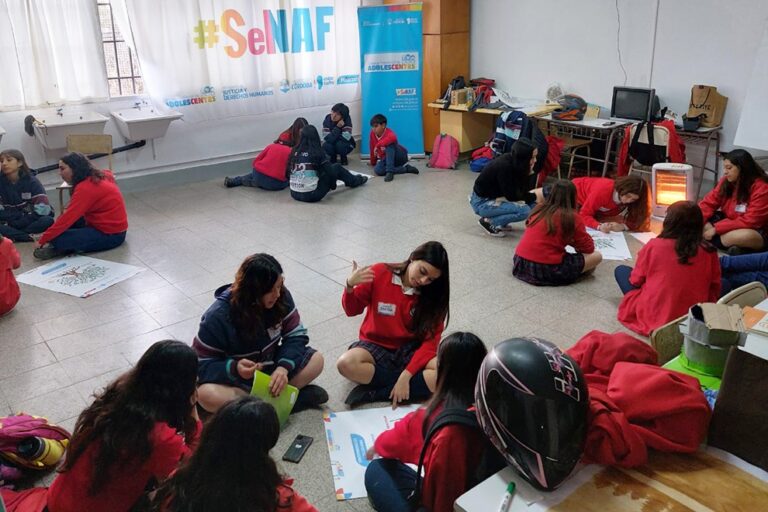 La SeNAF realizó actividades en Vicuña Mackenna | Sólo para mujeres